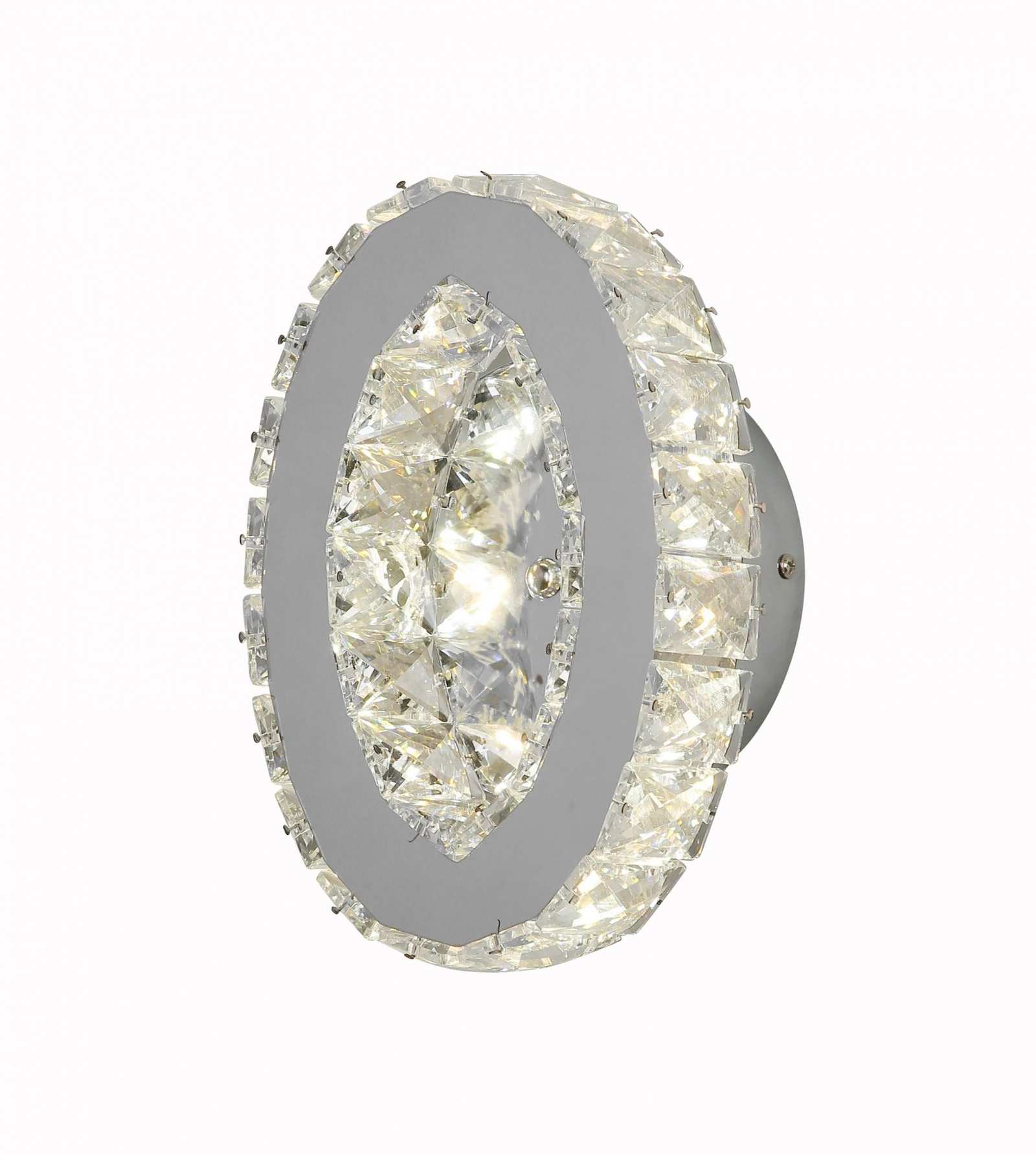 Oval Crystal Wall Light - CH79C - Ecobrite LED