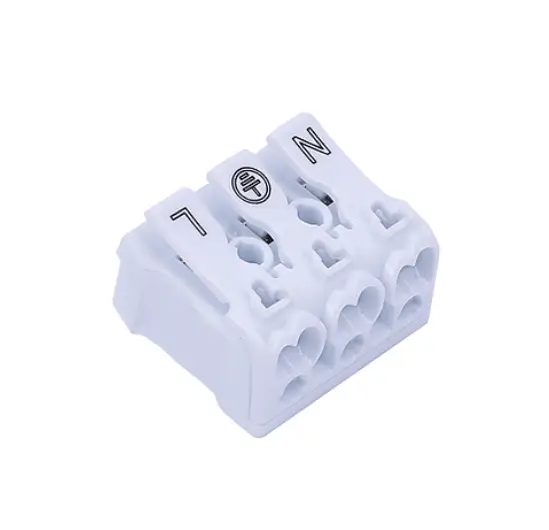 3 Way Push Wire Connector 863 Series – Pack of 10