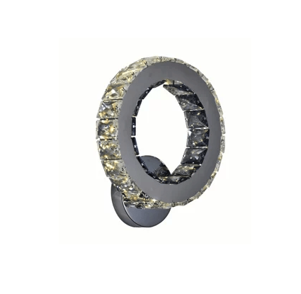 Single Crystal Ring Wall Light - CH71 - Ecobrite LED