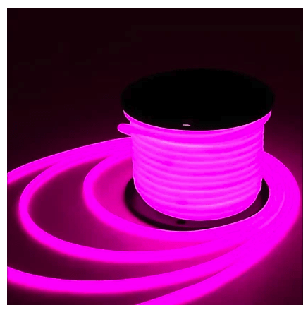 PINK Neon Strip light - Plug & Play - Ecobrite LED