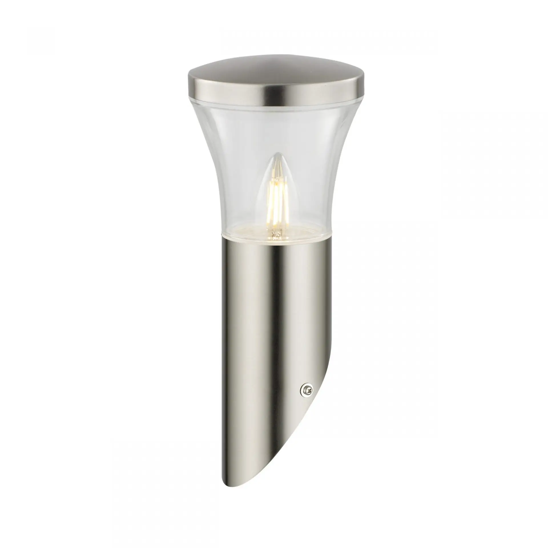 Chrome Outdoor Wall Light – Sleek & Weatherproof