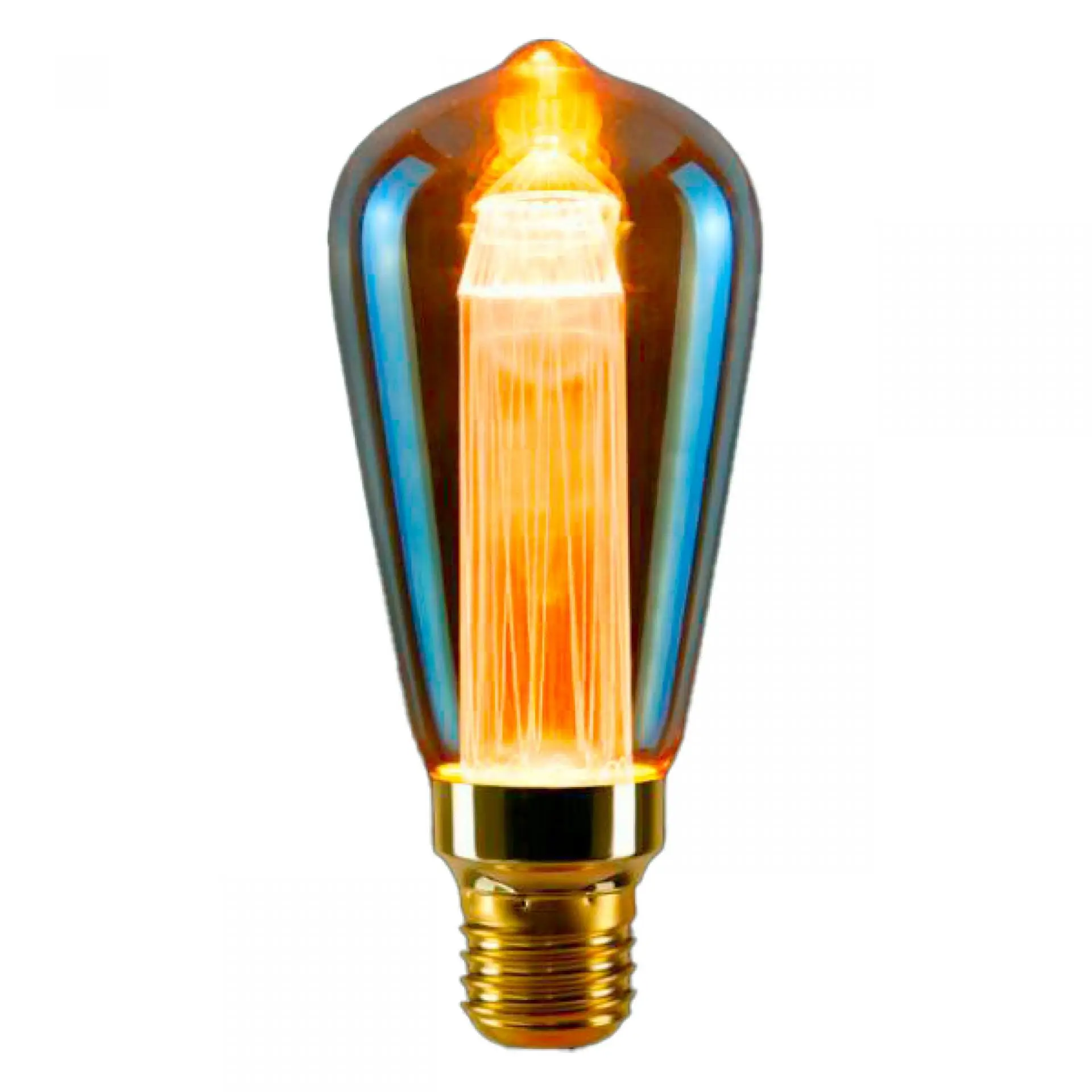 Filament Style Bulb Pattern – Vintage & Warm Lighting