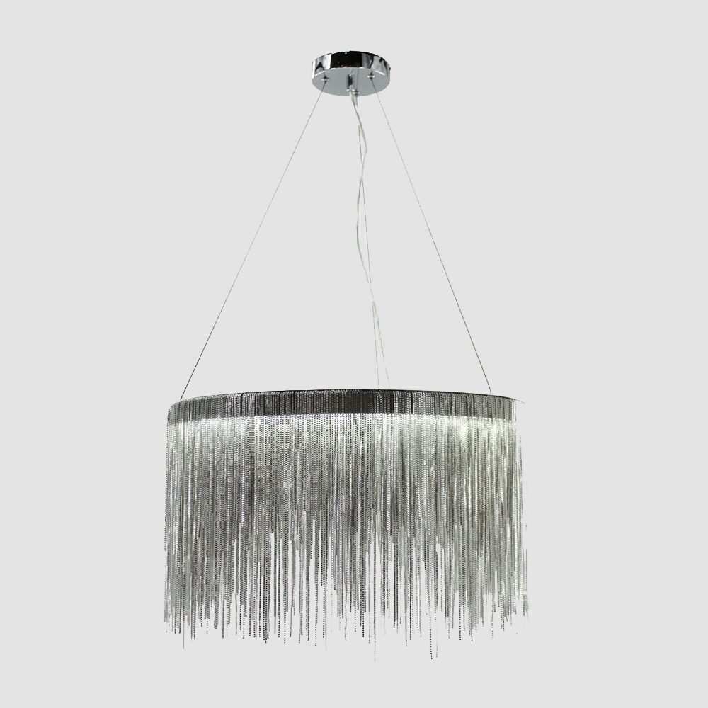 Silver Waterfall Pendant Light - MODEL: PL1834 - Ecobrite LED