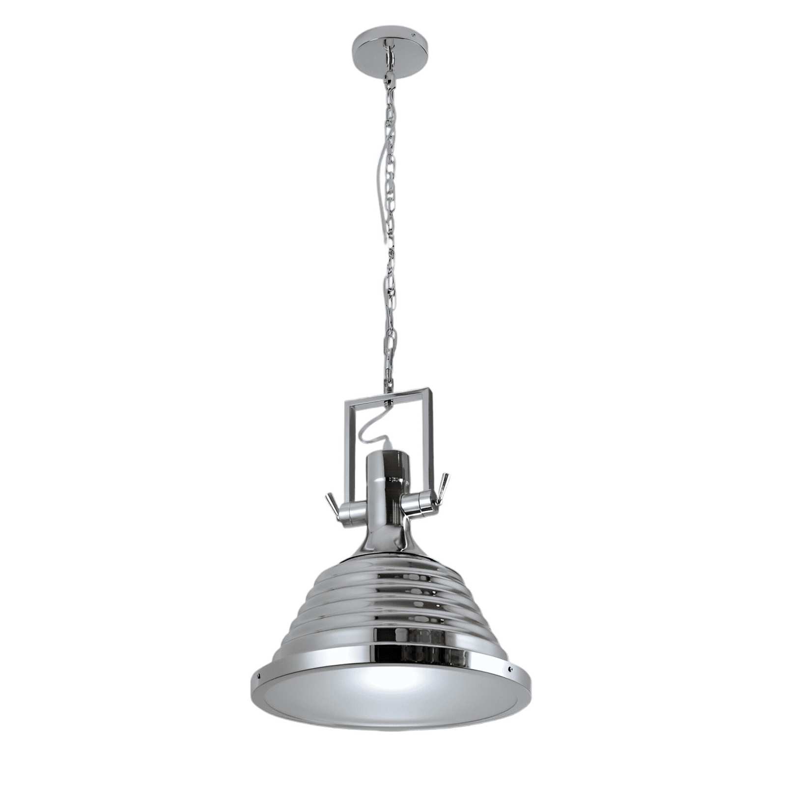 Chrome Hanging Layered Pendant Lamp CP147 - Ecobrite LED