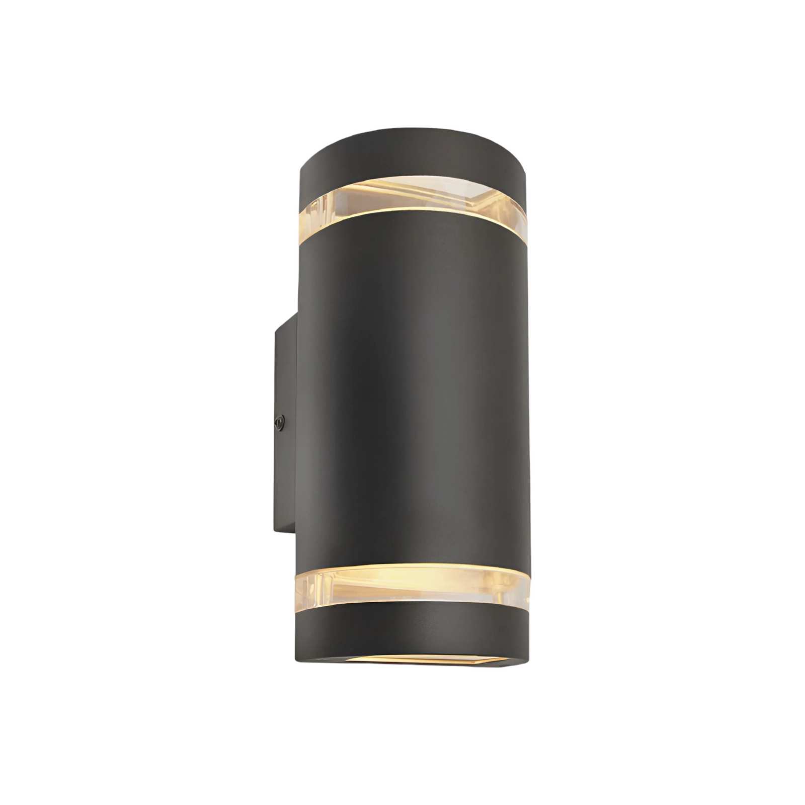 Modern Black Up Down Outdoor Wall Light WL-B14 - Ecobrite LED