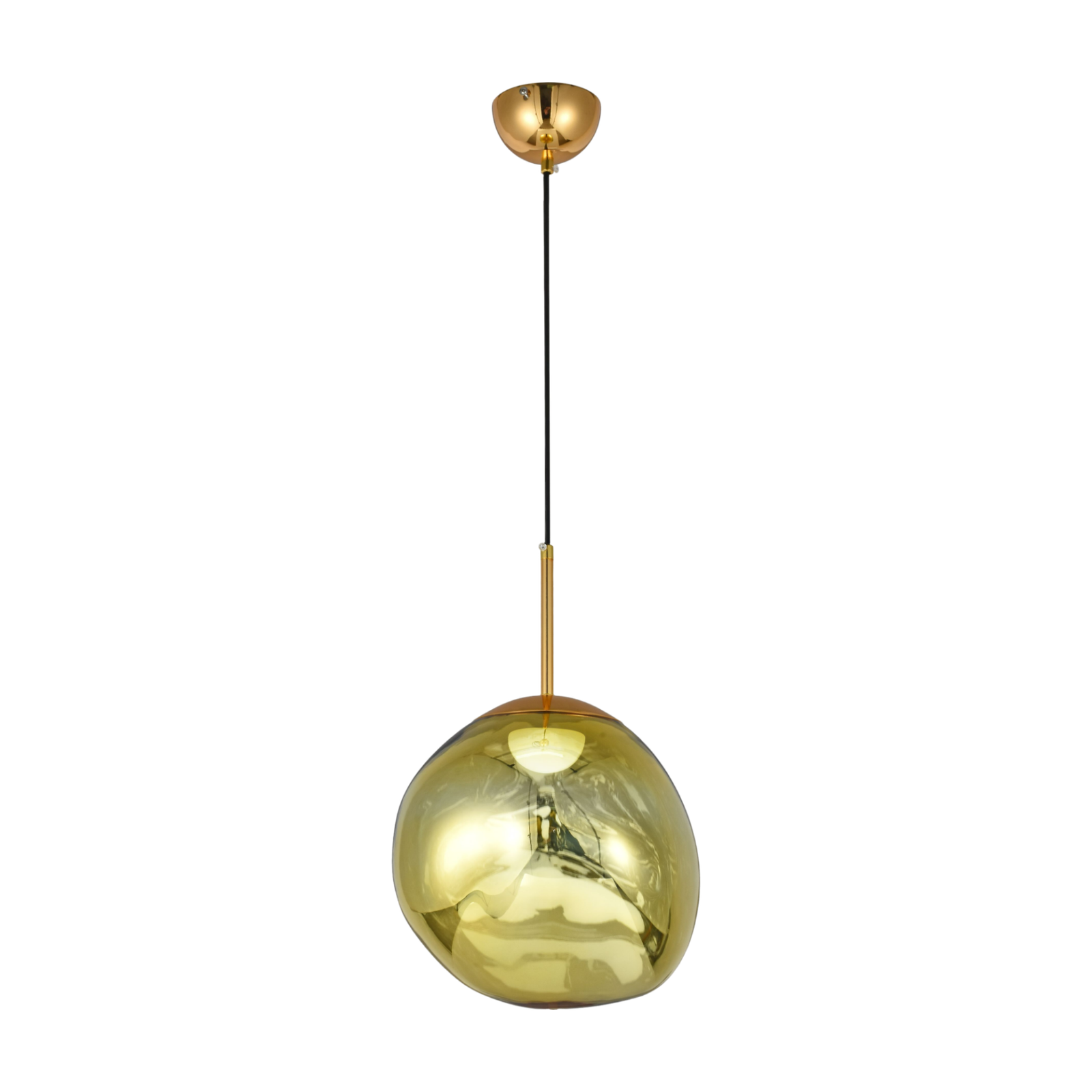 Gold Organic Filament Pendant Light – Luxurious Glow